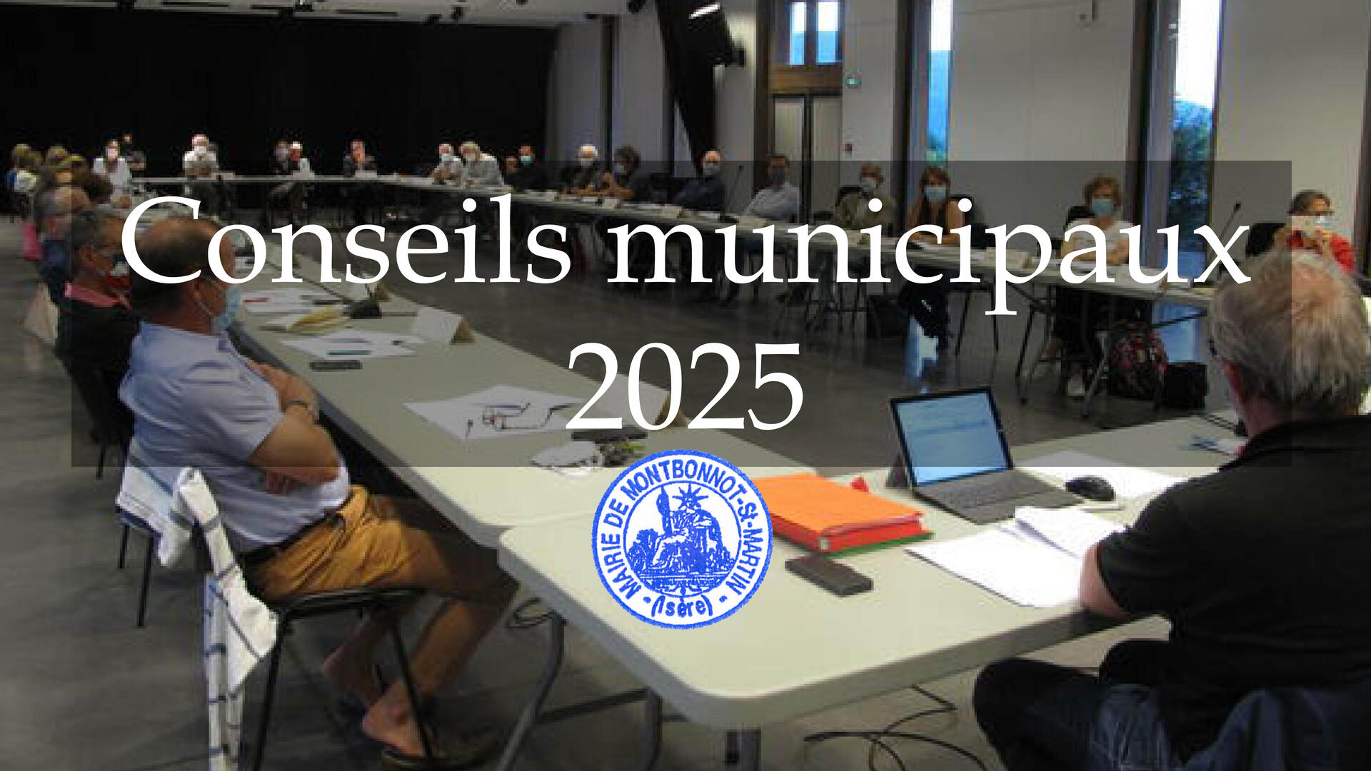 Conseils municipaux 2025 - Montbonnot